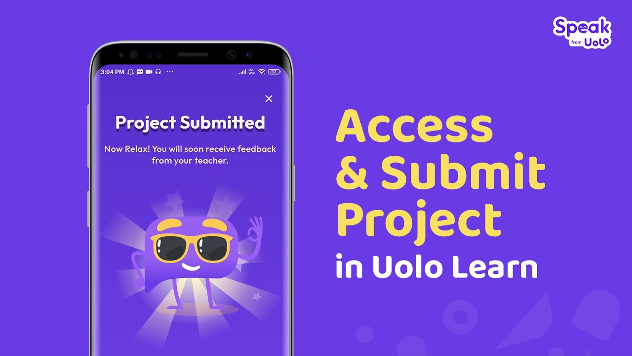 How to Access and Submit Project | Uolo Learn? - YouTube