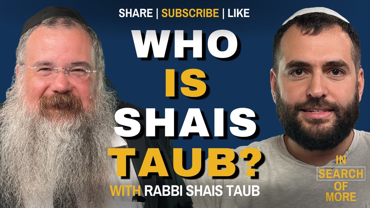 A Side of Rabbi Shais Taub You've NEVER Seen Before... w/ Rabbi Shais Taub of @SoulWords - YouTube