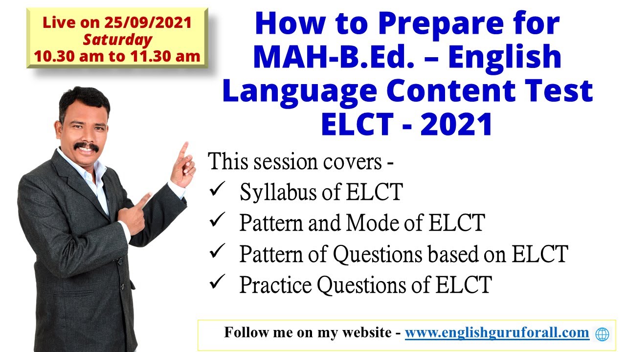 How To Prepare For MAH B Ed English Language Content Test ELCT how-to-prepare-for-mah-b-ed-english-language-content-test-elct