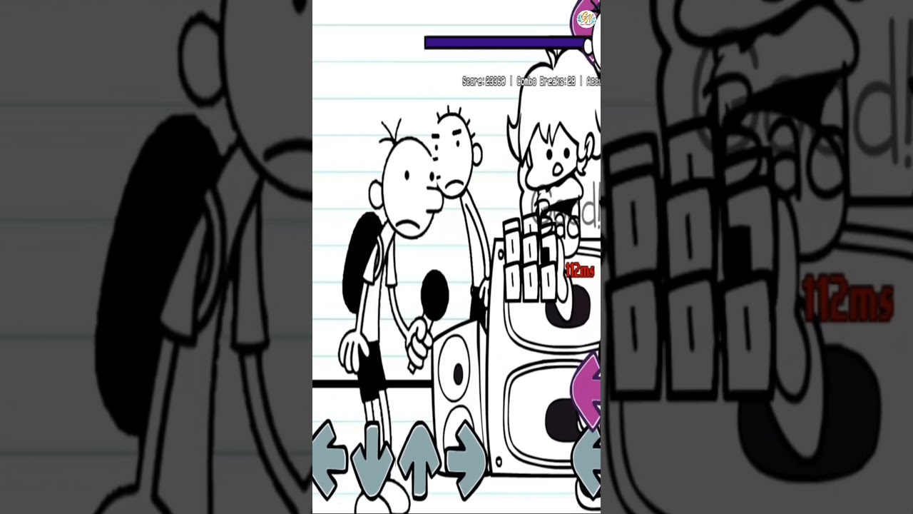 Friday Night Funkin' VS Greg Heffley | FNF Greg Mod | Diary Of a Whimpy ...