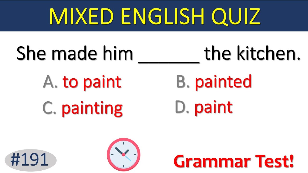 Grammar Question and Answers | Mixed grammar Question and answer ...