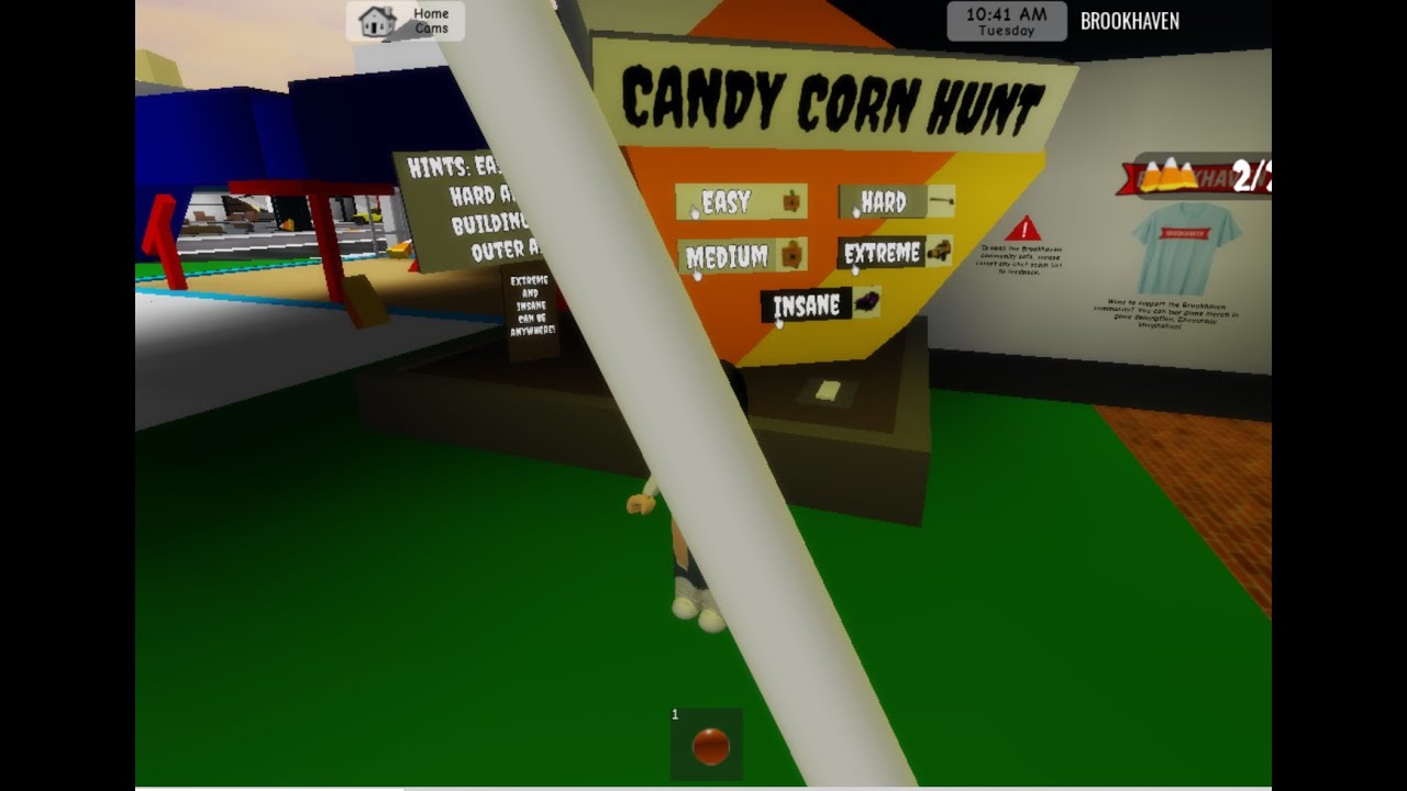 Candy Corn Hunt Brookhaven Rp Halloween update ROBLOX - YouTube