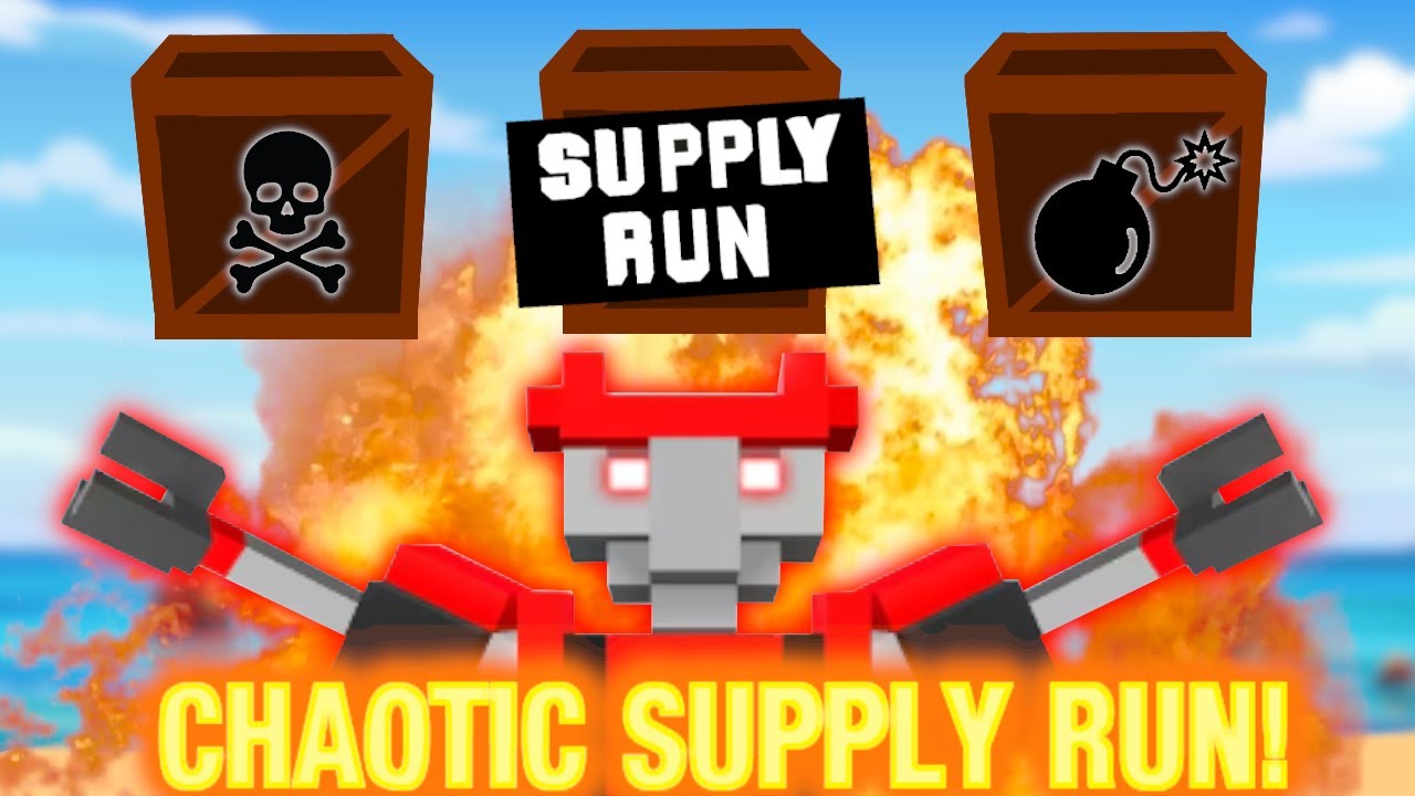 The Most CHAOTIC Supply Run Ever! (Clone Drone in the Danger Zone ...