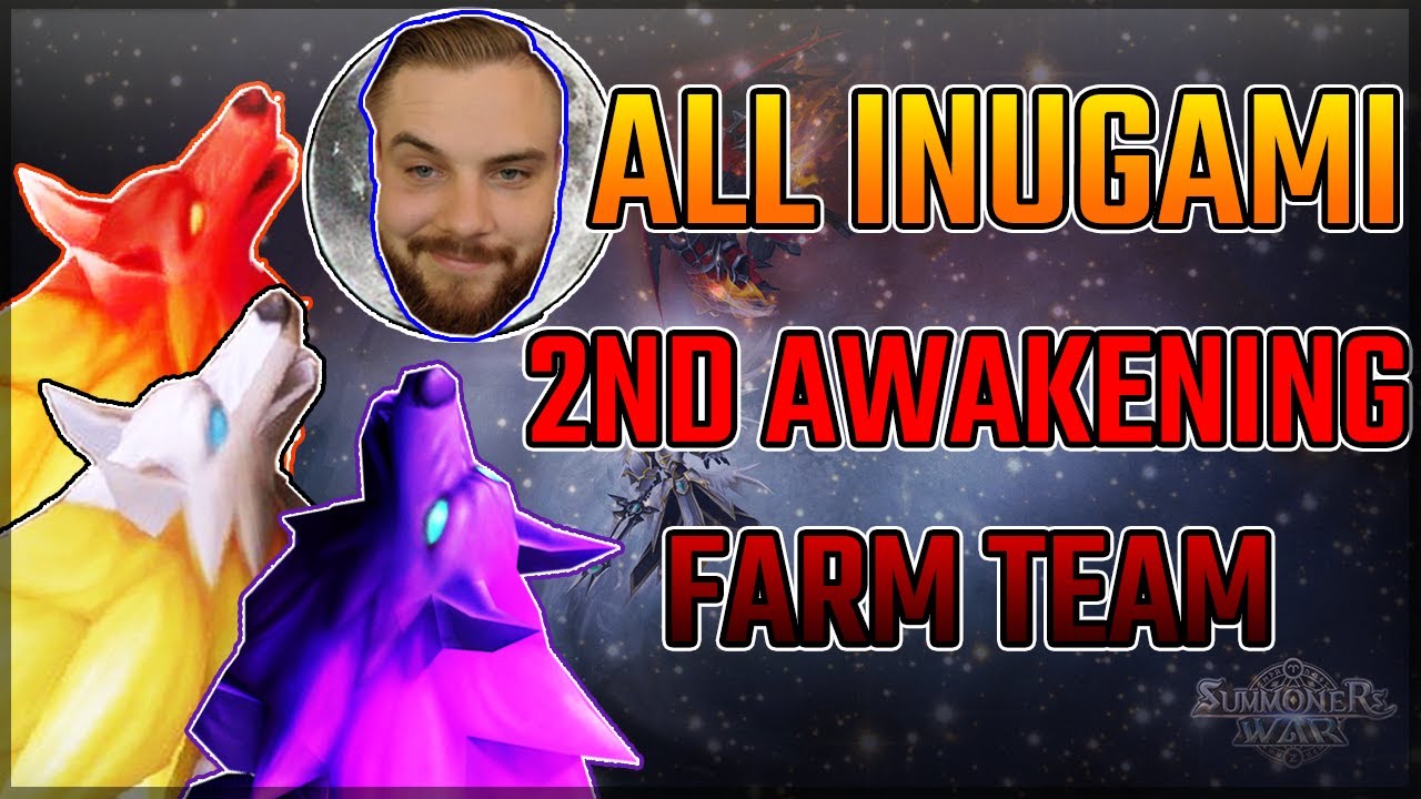 All Inugami Second Awakening Teams! Safe / Speed Teams | Summoners War ...