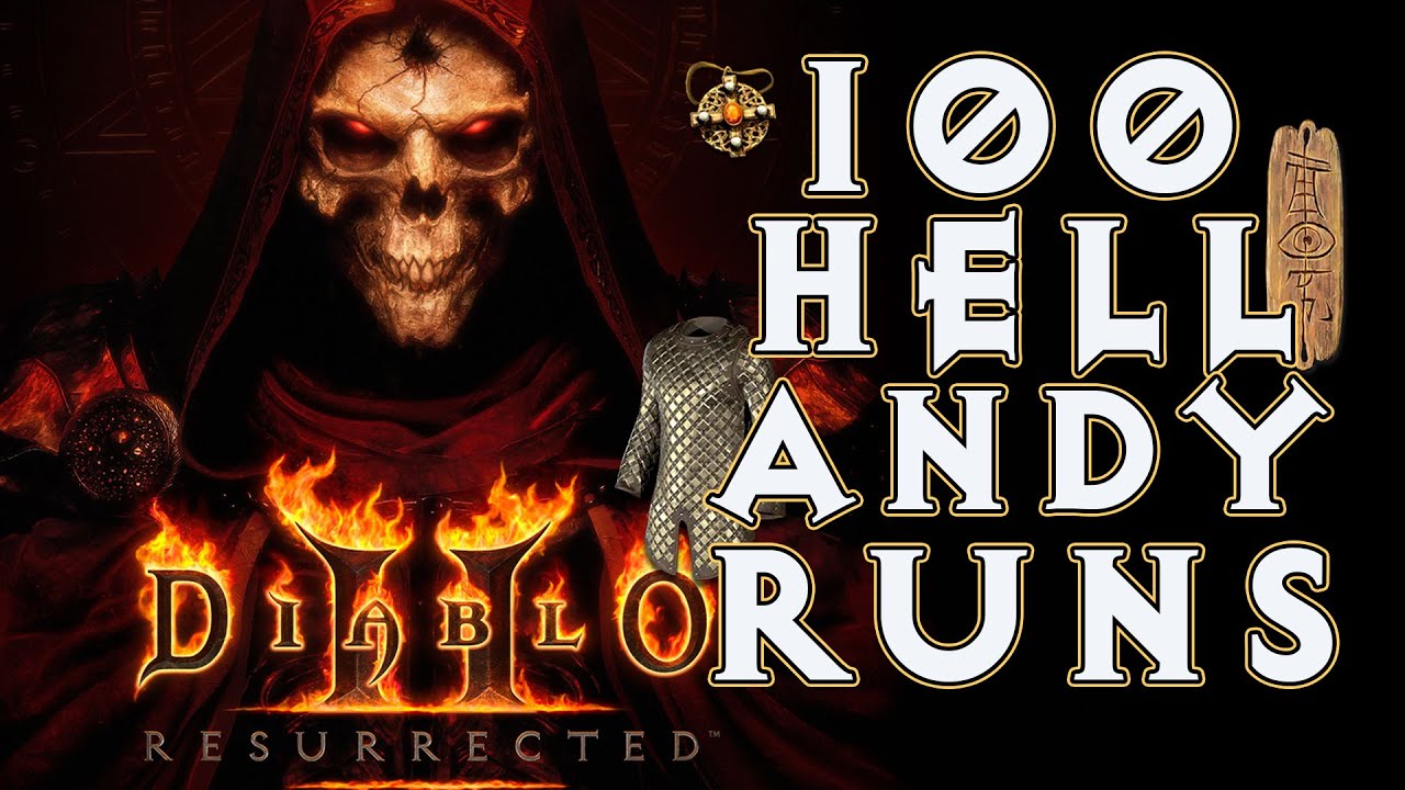 Diablo 2 Resurrected - Drop Highlights from 100 Andariel Runs in D2R ...