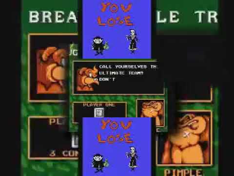 YTPMV Nintendo NES Game Over Screens 10 Minutes 001 102 V G O S Parte 1 ...