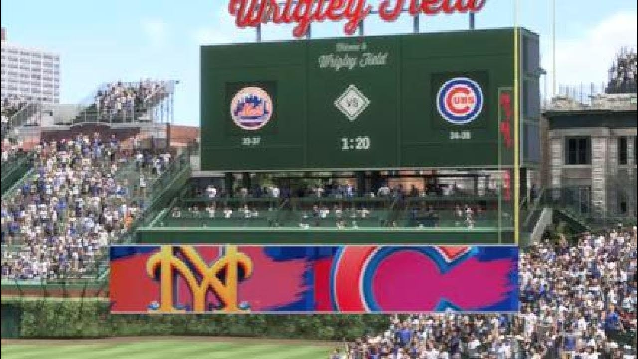 Mets vs Cubs Highlights | MLB The Show 24 - YouTube