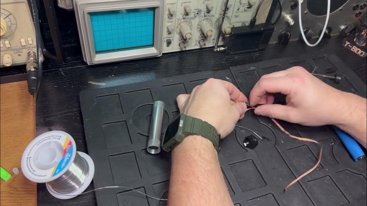 How to build Simple RF probe - YouTube