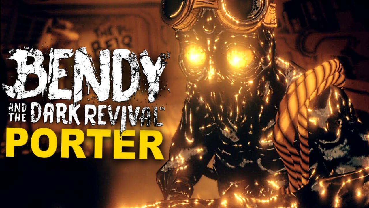 First Porter Appearance in Bendy and the Dark Revival (Full Game ...