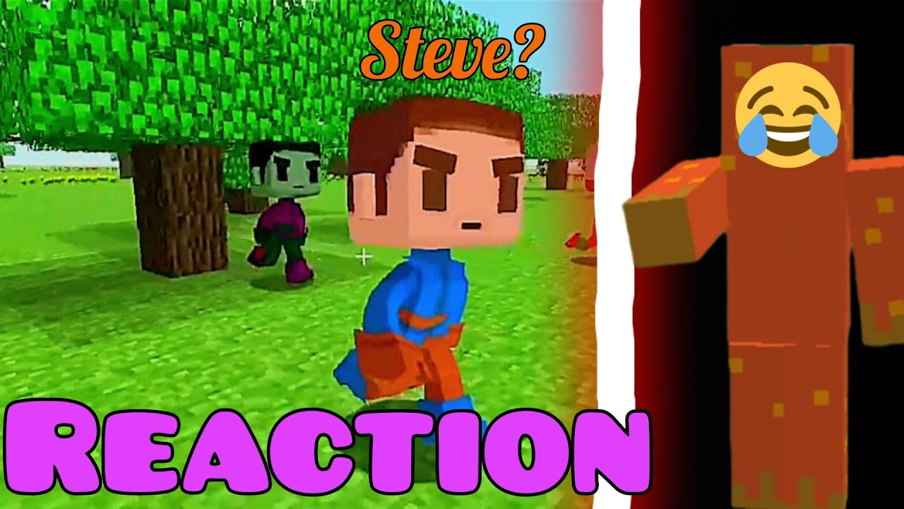 Das ist Minecraft Steve? (Reaction) - YouTube
