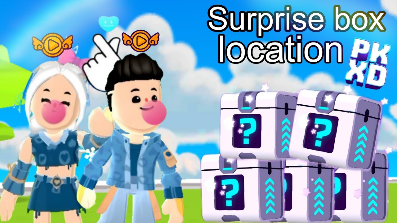 Surprise Box location with OMGgamer (Pkxd new fashion update )#pkxd # ...