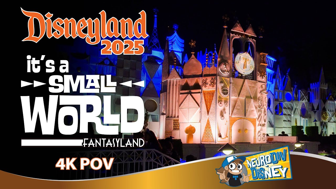 it's a small world RETURNS - NEW 4K POV - Post Refurb May 13 2025 - YouTube