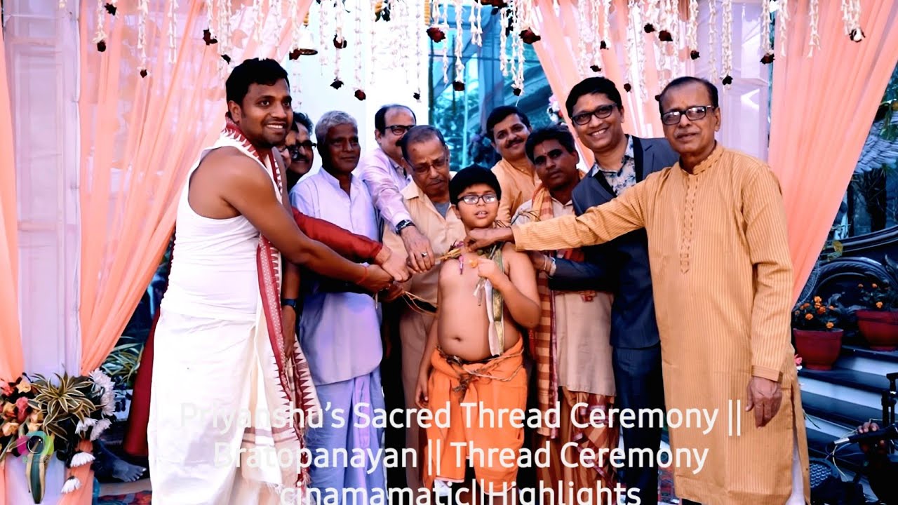 Priyanshu’s Sacred Thread Ceremony || Bratopanayan || Thread Ceremony ...