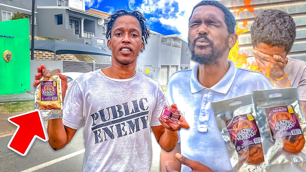 PAYING PEOPLE TO EAT WORLD'S HOTTEST BLAZING MURKHOO & CANDY!!! - YouTube