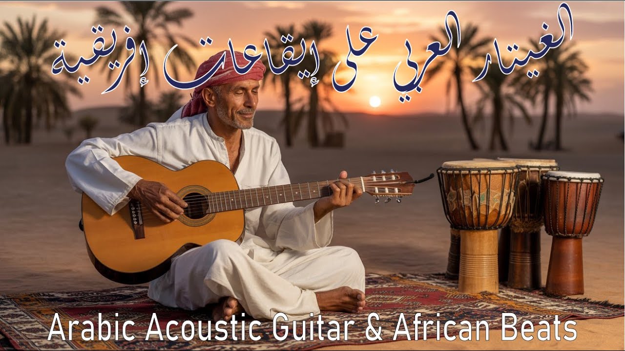 Arabic Acoustic Guitar & African Beats الغيتار العربي على إيقاعات ...