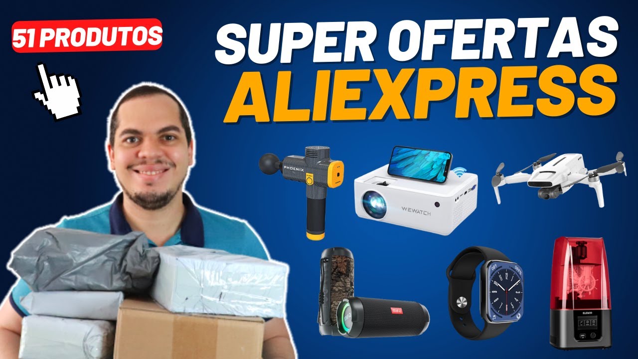 SUPER OFERTAS ALIEXPRESS - MAIS DE 50 PRODUTOS COM SUPER DESCONTOS ...