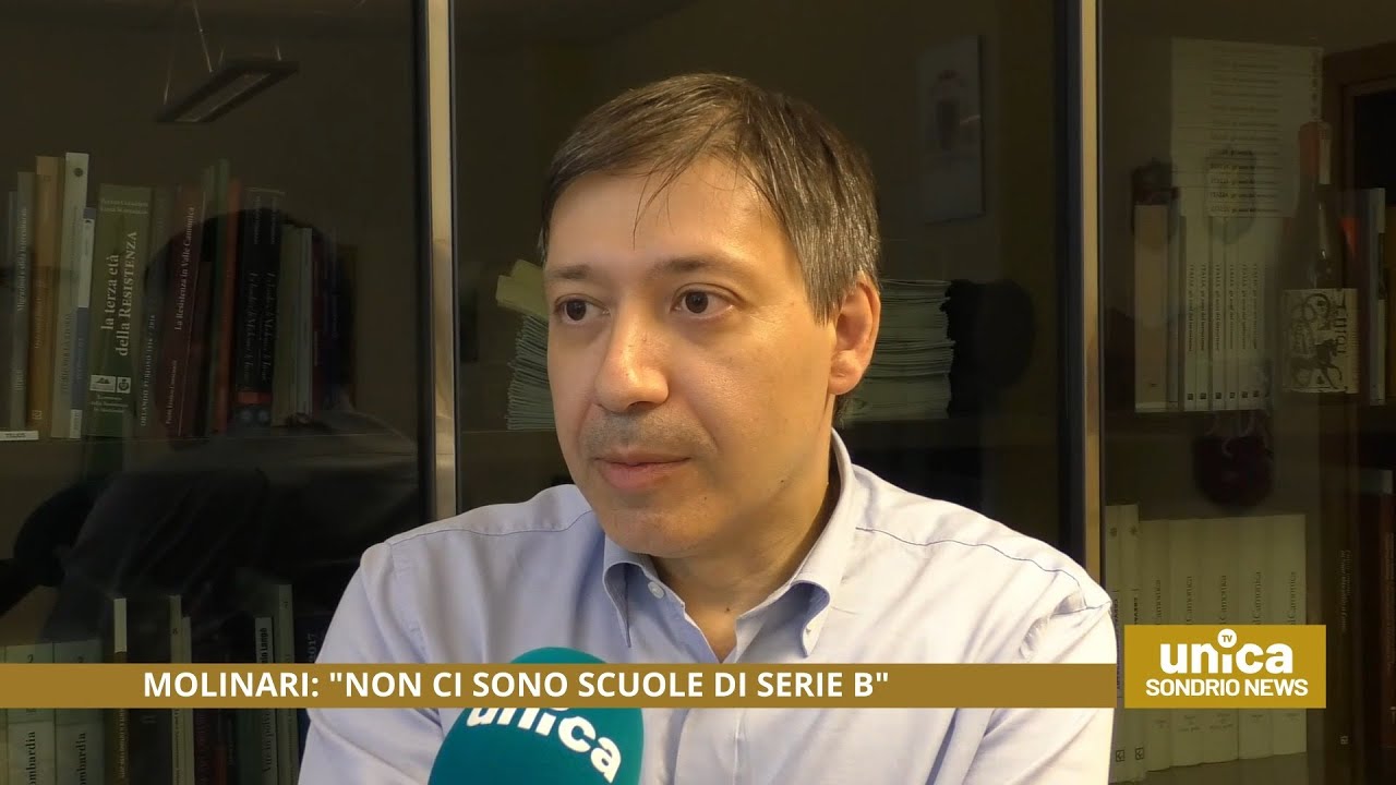 Molinari: "Non ci sono scuole di serie B" - YouTube