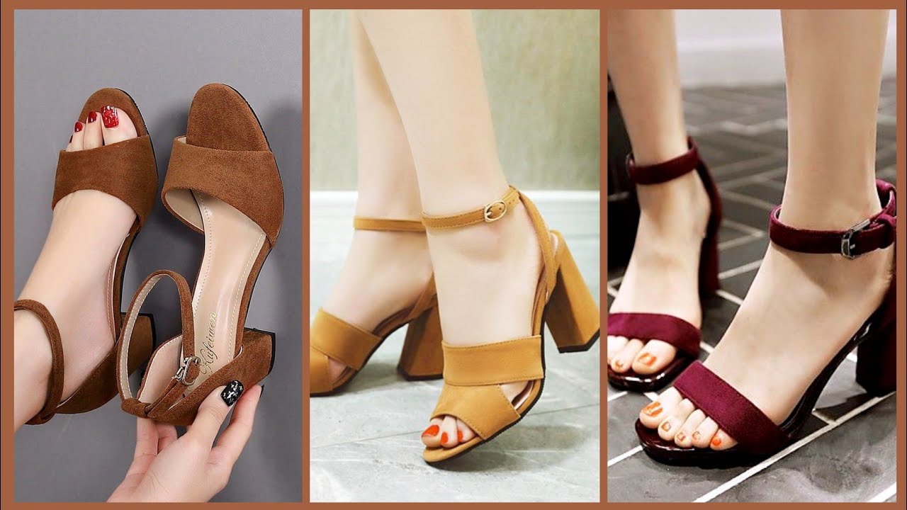 Most stunning and classy ultra modern block heel summer sandals ...