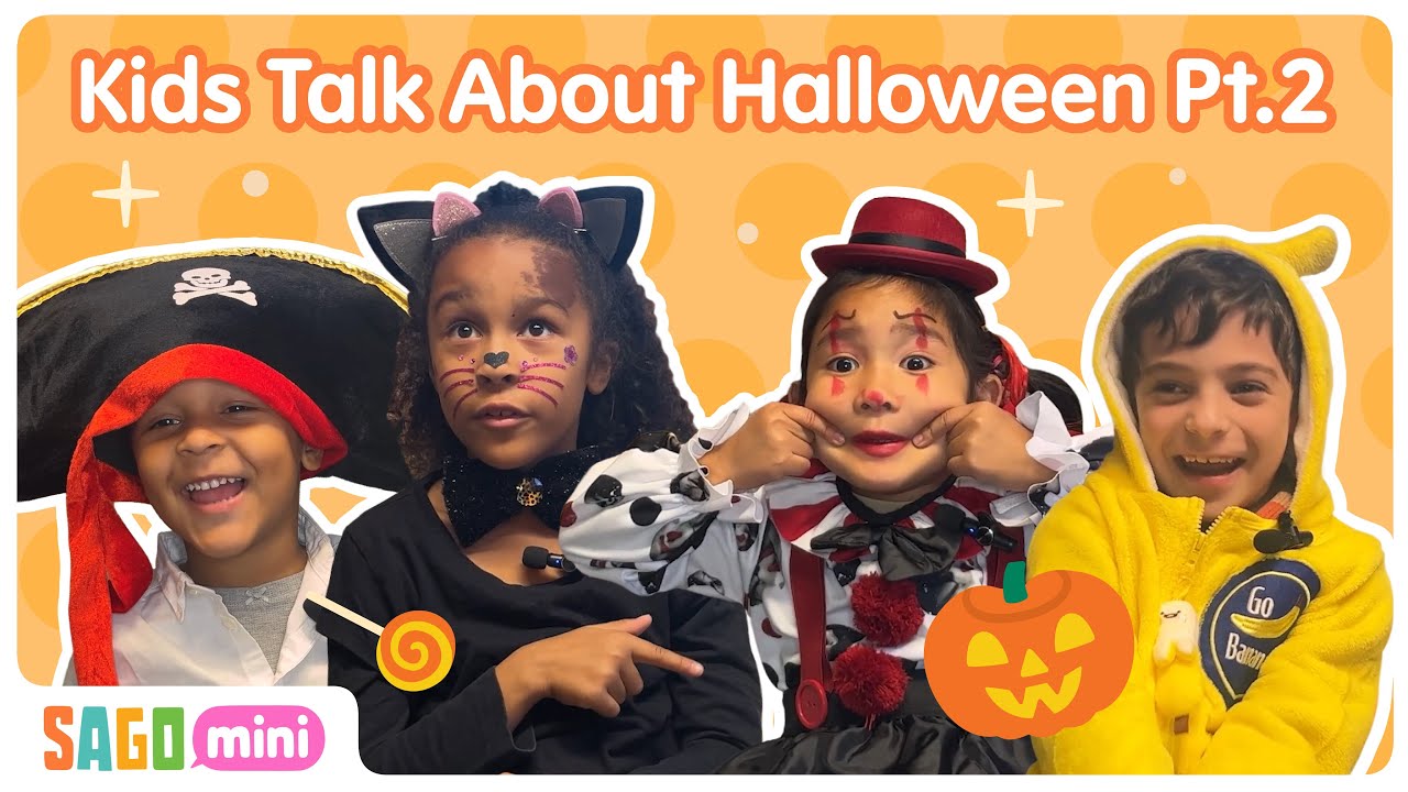 Sago Mini HALLOWEEN Part 2 🤡🍬 | Talking with Kids | Sago Mini Social ...