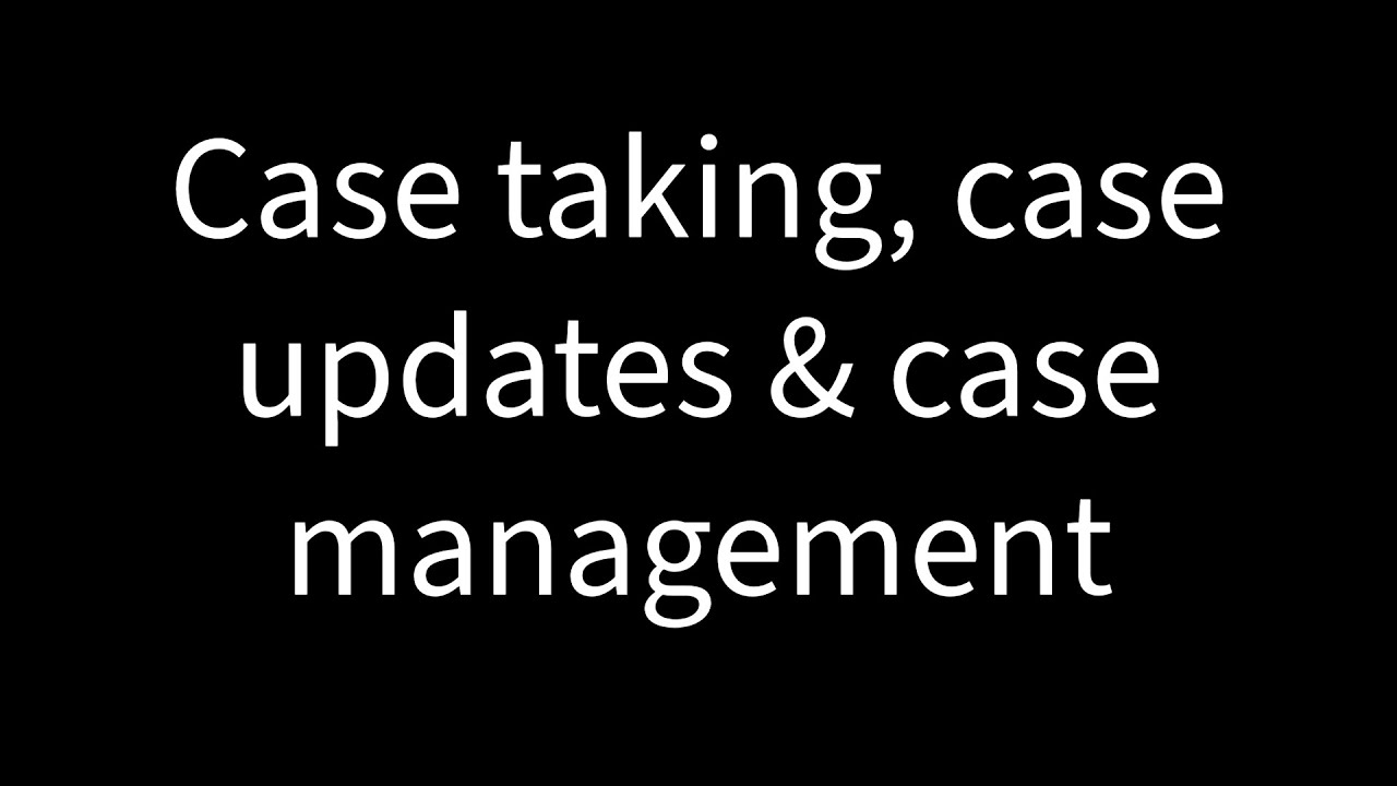HAS8 | Case taking, case updates & case management | 12-14-2024 - YouTube