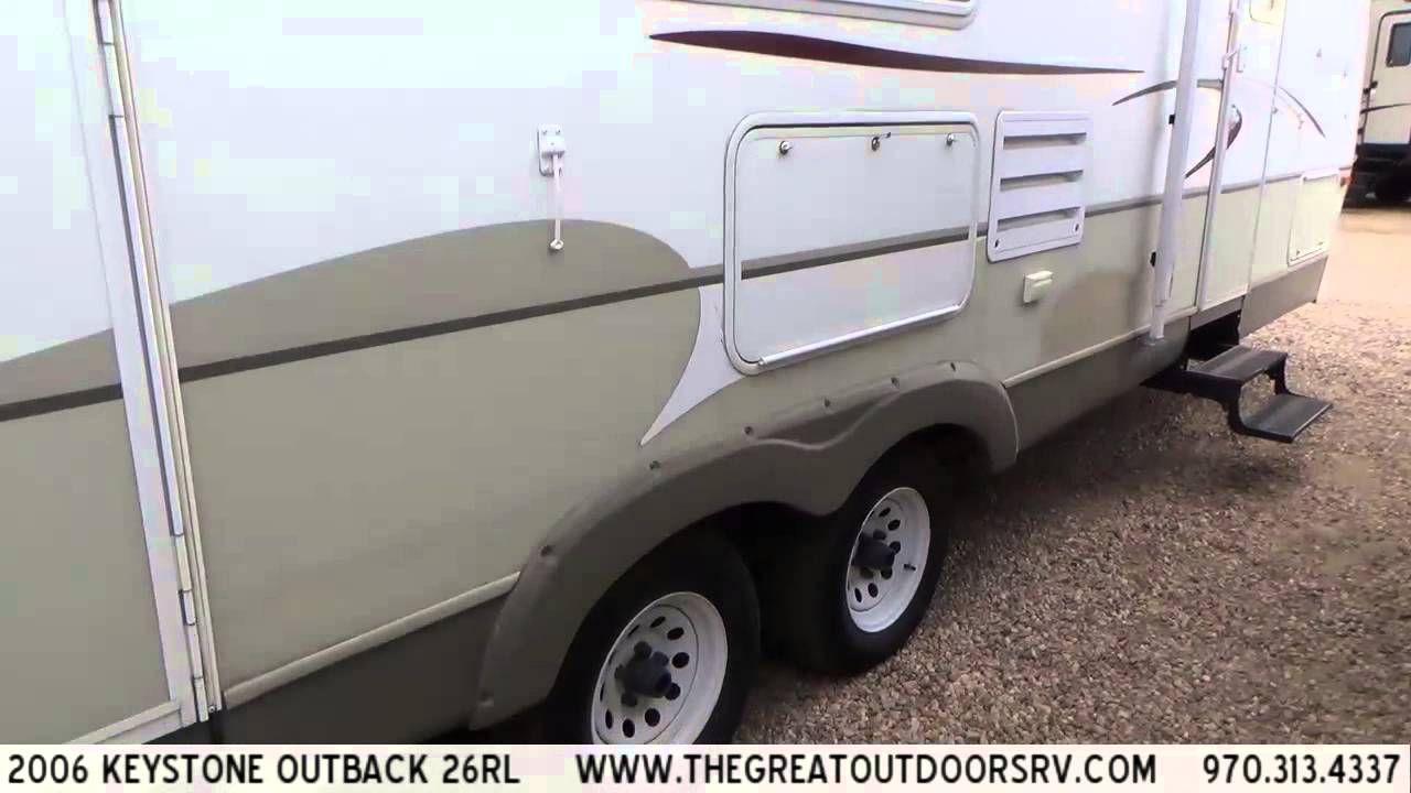 2006 KEYSTONE OUTBACK 26RL (U772) - YouTube