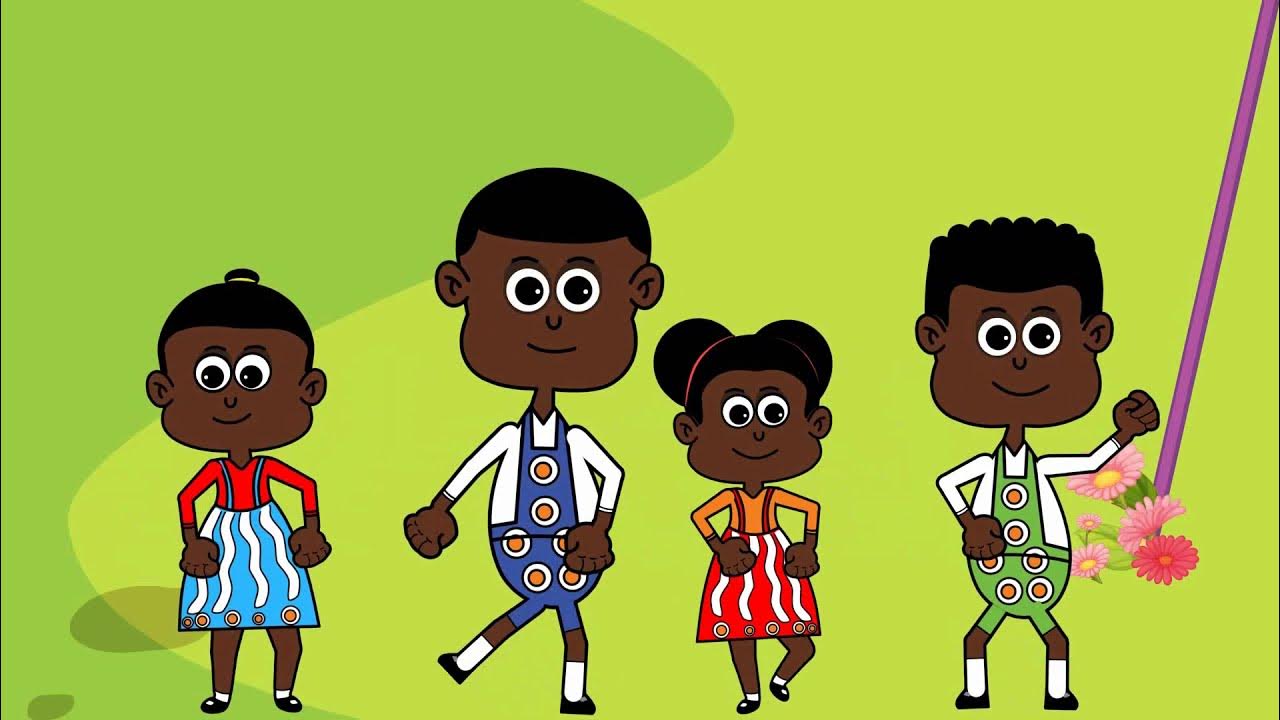 VIUNGO VYA MWILI - PARTS OF THE BODY | Learn Swahili | Swahili Nursery ...