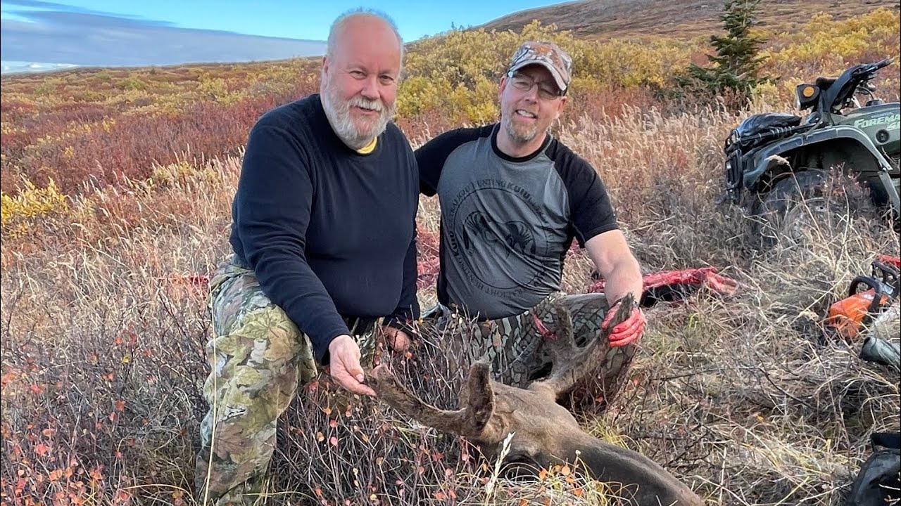 Northern B C 2022 Moose Hunt ( Part 4 ) Norm Gets His Moose - YouTube