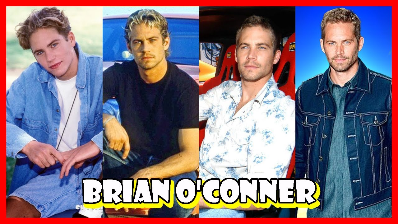 BRIAN O'CONNER: Brian's Entire Journey ★ Evolution Of Brian O'Conner ...