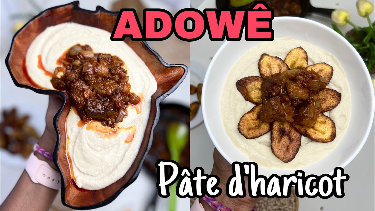 ADÔWÈ: PUREE DE HARICOT BLANC || 🔝PÂTE DE HARICOT || SOSSO TÔ || ADOWÊ ...