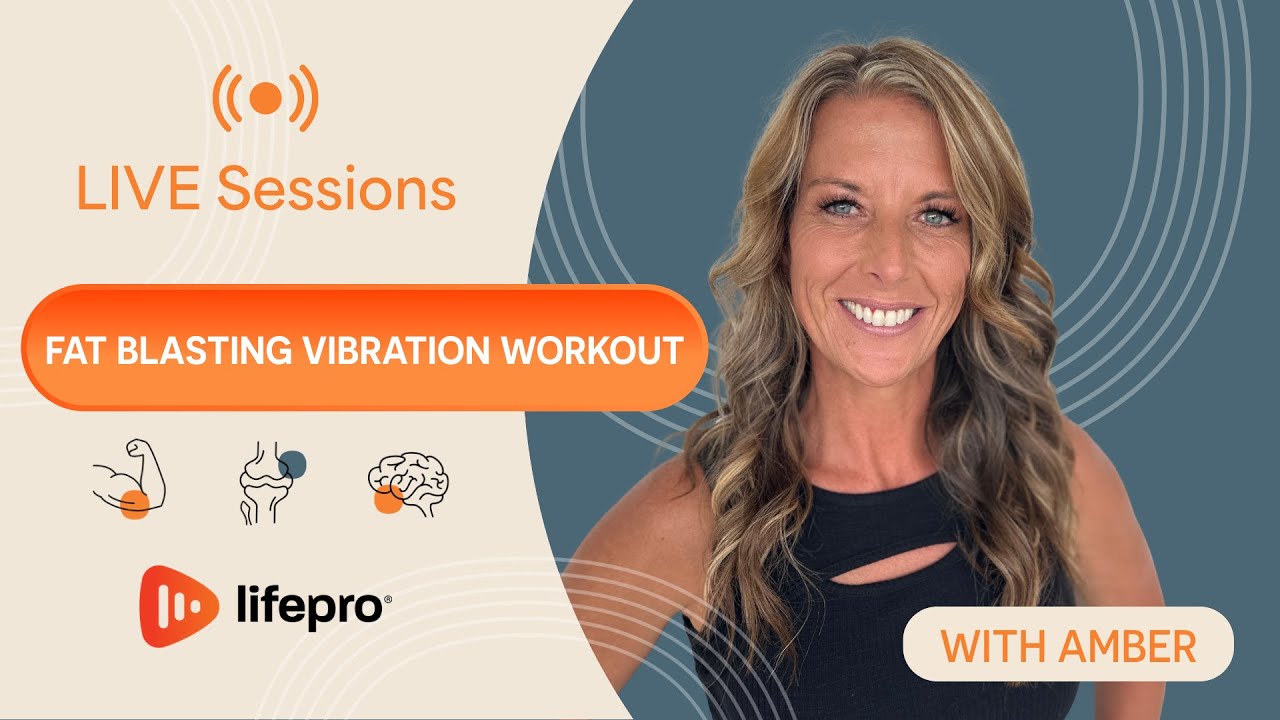 Fat Blasting Vibration Workout with Amber - YouTube
