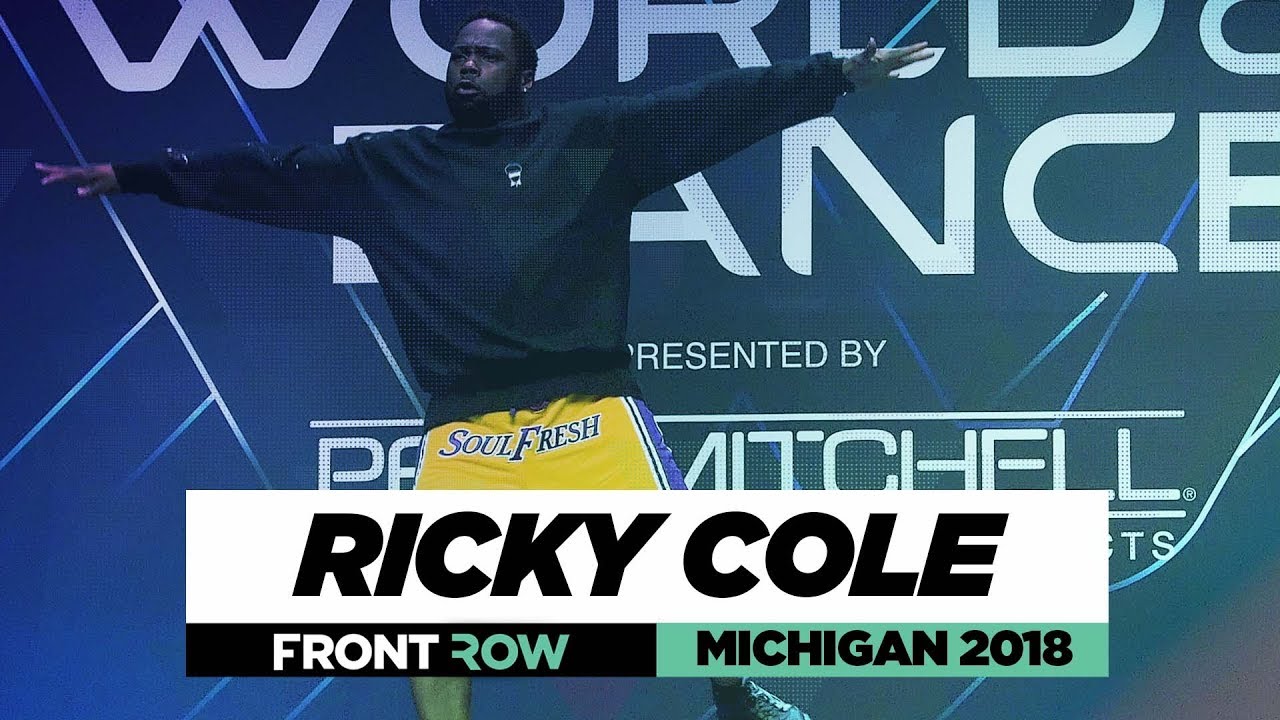 Ricky Cole | FrontRow | World of Dance Michigan 2018 | #WODMI18 - YouTube