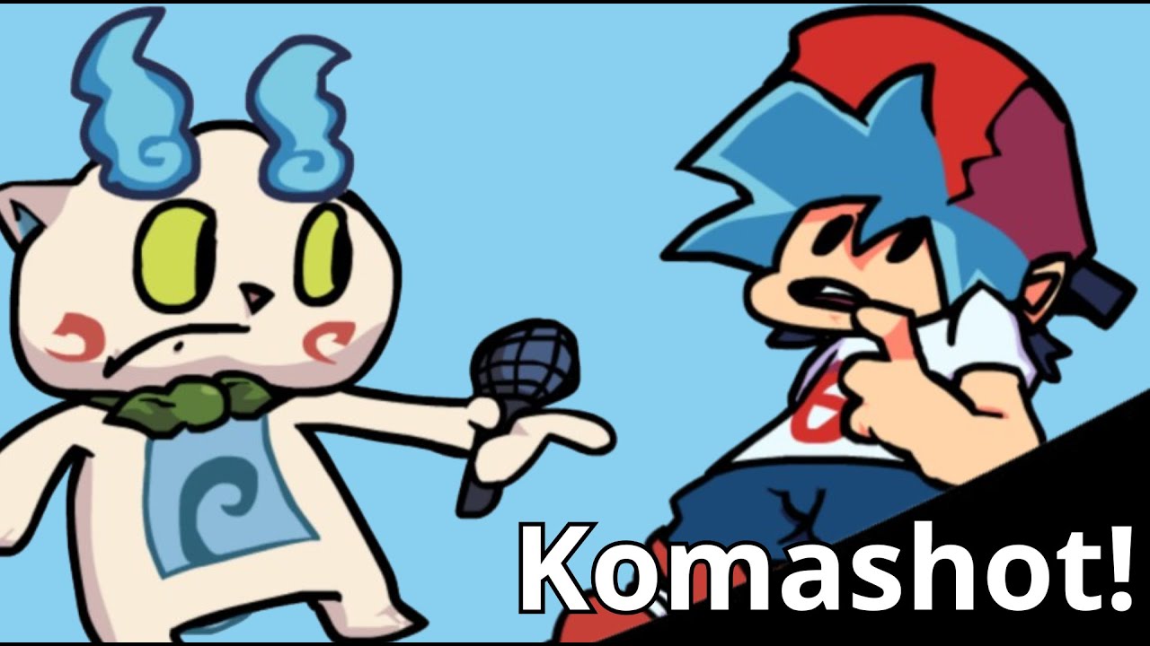 one of the best one shot mod ! | Komashot! - YKW OneShot (FNF Mod ...