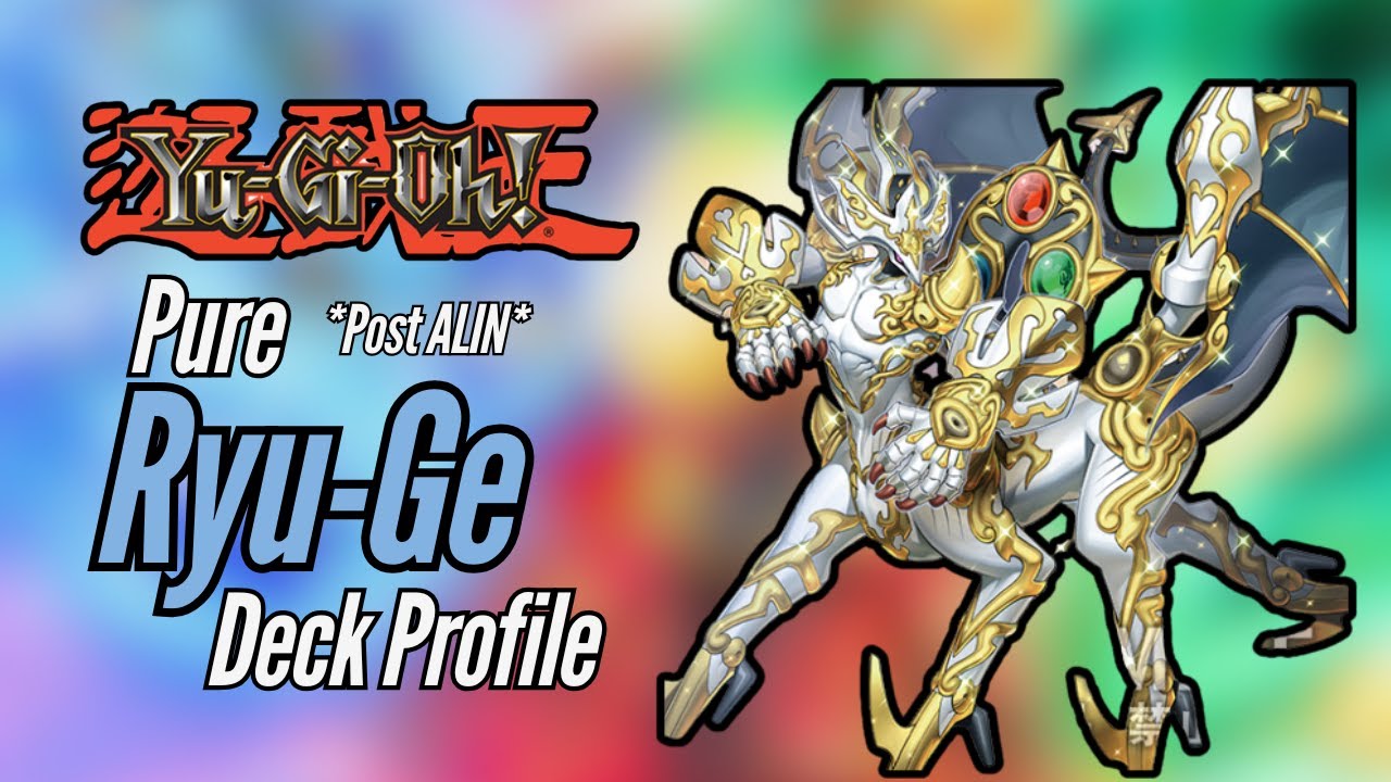 Yugioh *UnderRated* Ryu-Ge Deck Profile + Combo Guide - This deck is so ...