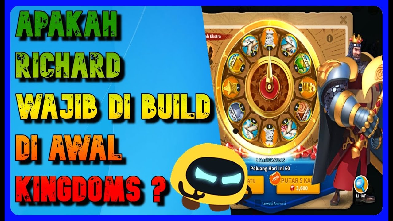 BAHAS RICHARD APAKAH WORTH IT UNTUK DI BUILD ??? - RISE OF KINGDOMS ...