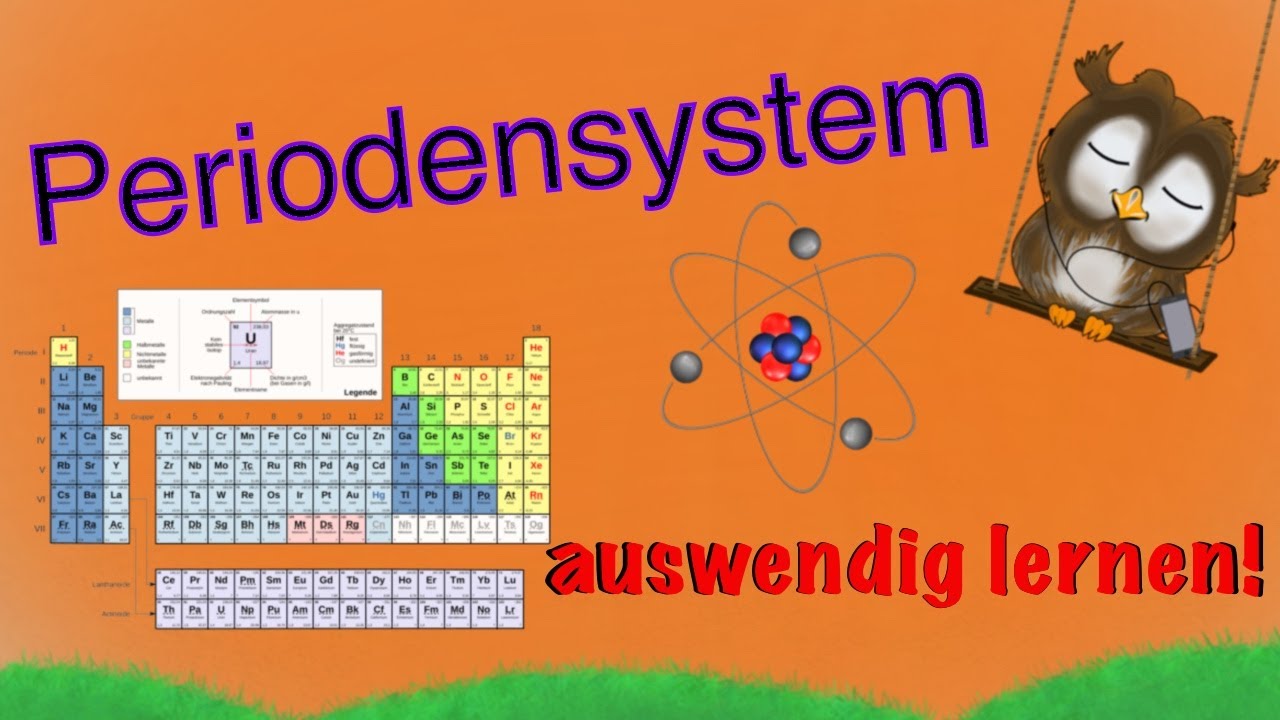 Periodensystem und alle Elemente lernen - YouTube