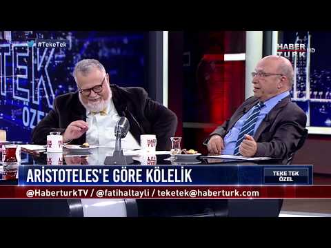 Aristoteles'in Kölelik Hakkında Görüşü (Prof. Dr. Ahmet Arslan)
