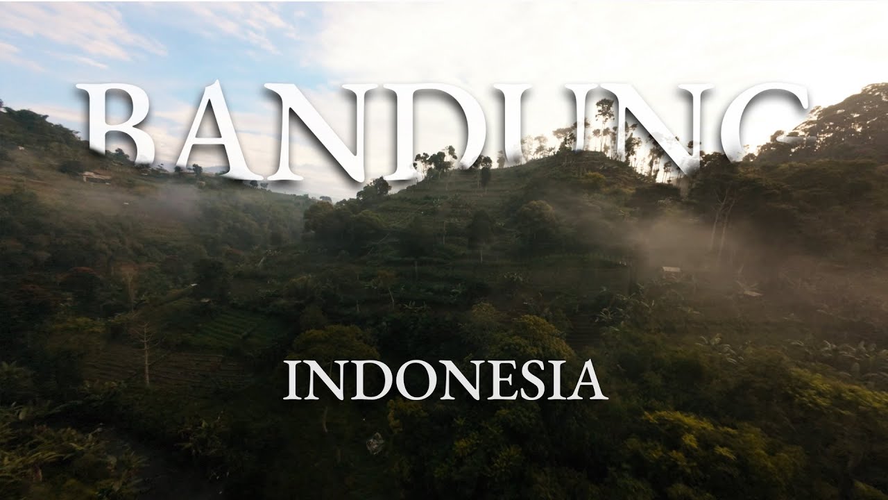 Bandung, Indonesia from Above 4K | Cinematic Drone Aerials (DJI Avata 2 ...