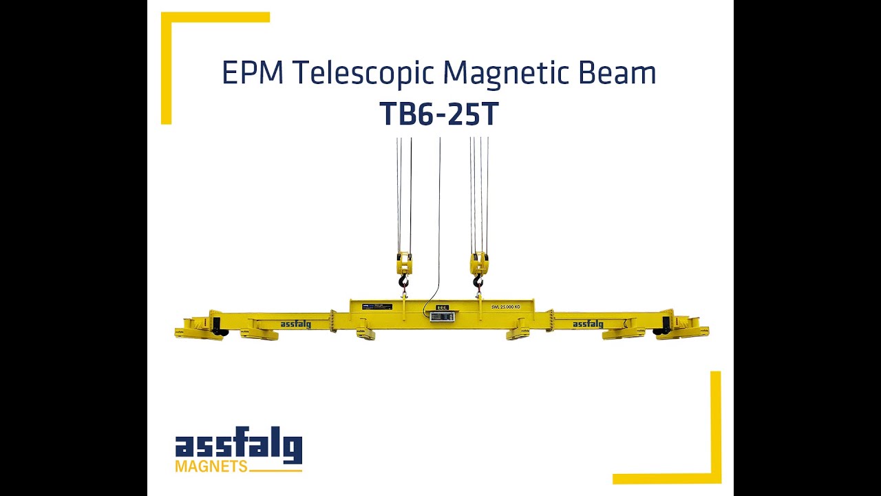 EPM Telescopic Magnetic Beam TB6 25T - YouTube