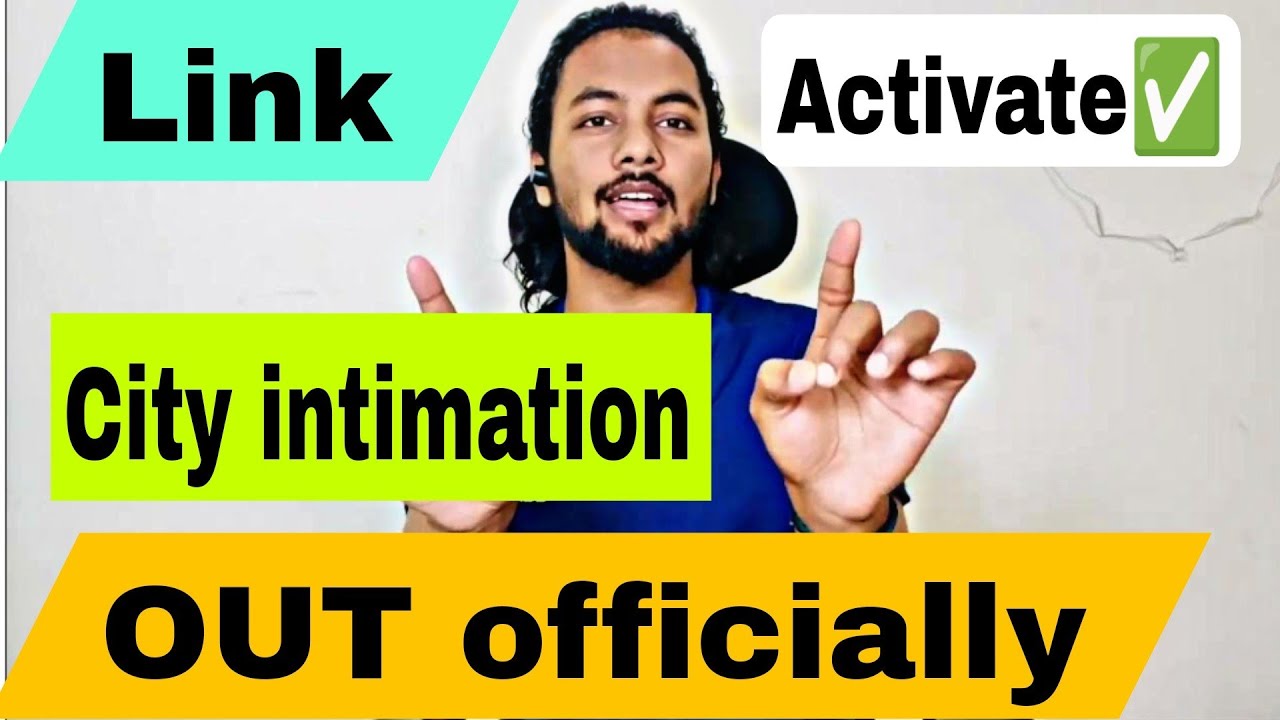 [LINK ACTIVATED ]💯City Intimation Released Officially |Jee Main 2023 ...