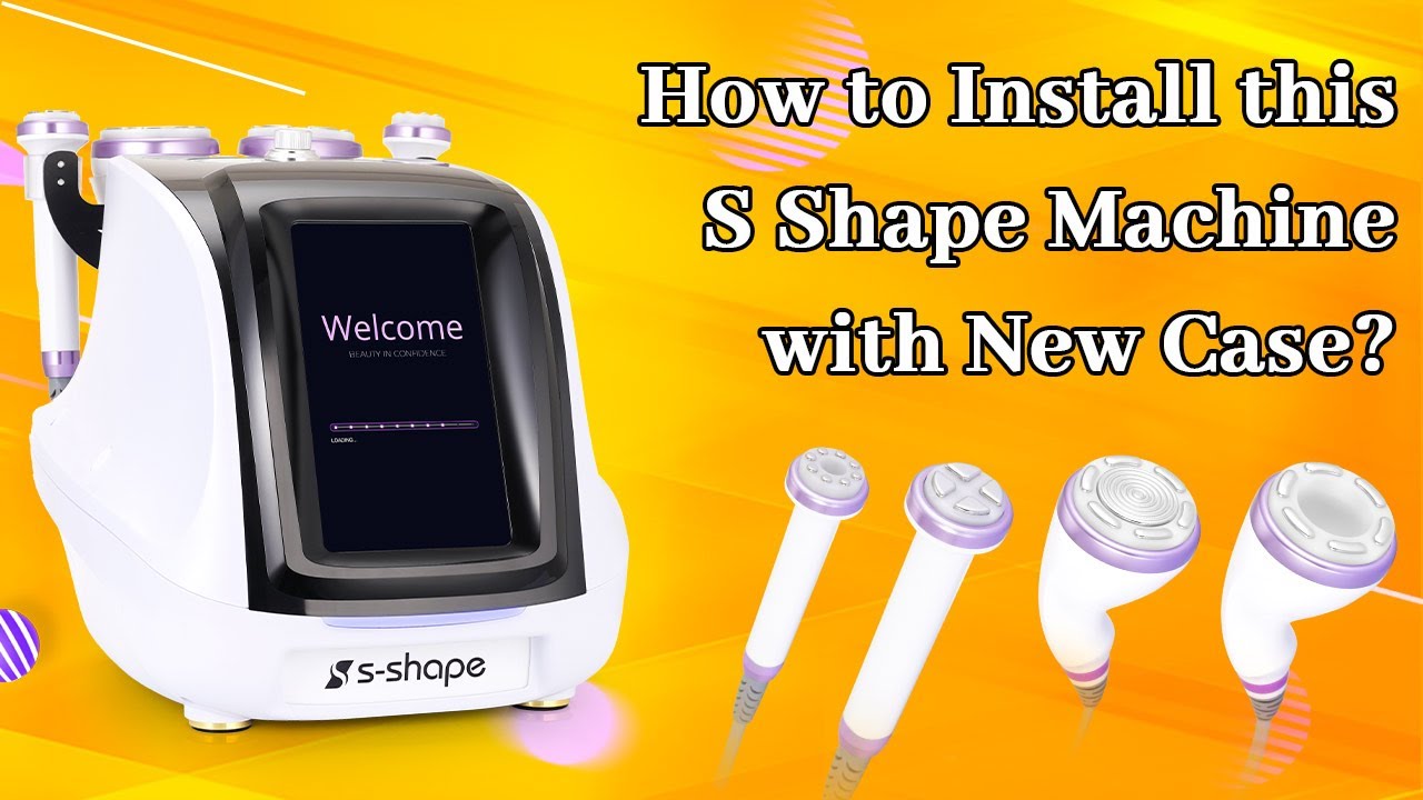 LS-45D2 How to Install this S Shape Machine with New Case? - YouTube