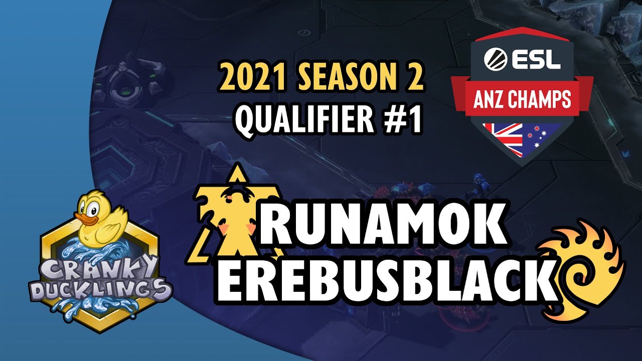 RunaMoK vs ErebusBlack - TvZ | ESL ANZ Champs 2021: Season 2 ...