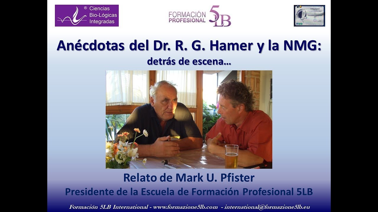 Anécdotas del Dr Hamer y la NMG por Mark Pfister - YouTube