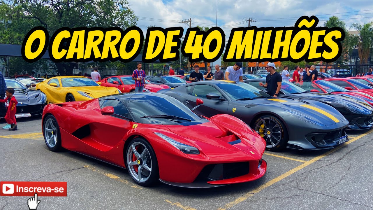 FERRARI MAIS CARA DO BRASIL 🤯 FINALMENTE VIMOS A LA FERRARI DE PERTO 😍 - YouTube