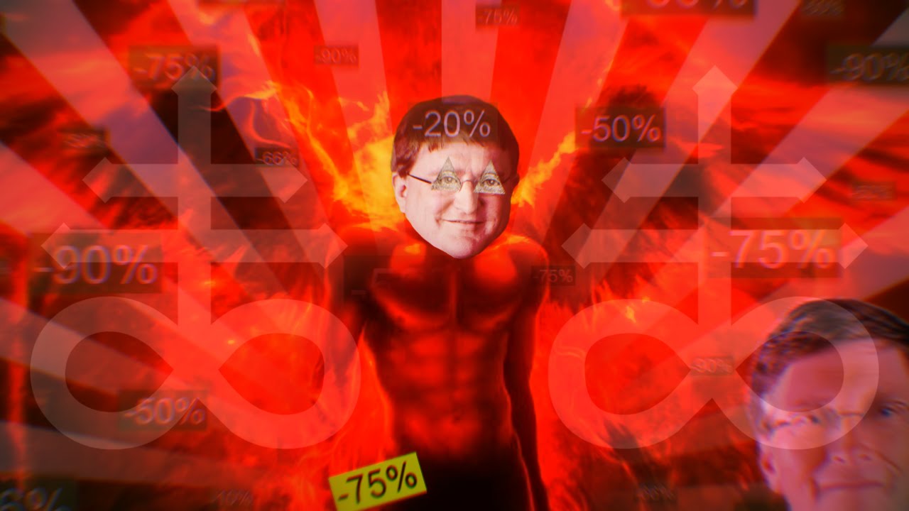 MLG Steam Summer Sales: Gaben Vs. Bill Gates - YouTube