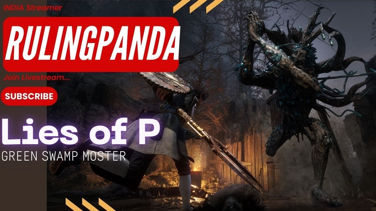 Lies Of P!! Green Swamp Boss Fight | Barren Swamp| PS5 Walkthrough ...