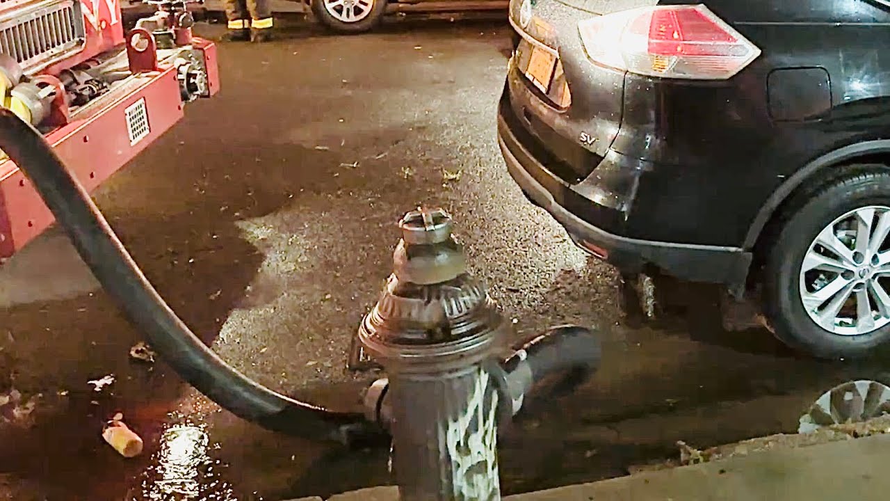 FDNY BOX 0994 ~ VEHICLE BLOCKING FIRE HYDRANT DURING 3RD ALARM FIRE ON ...