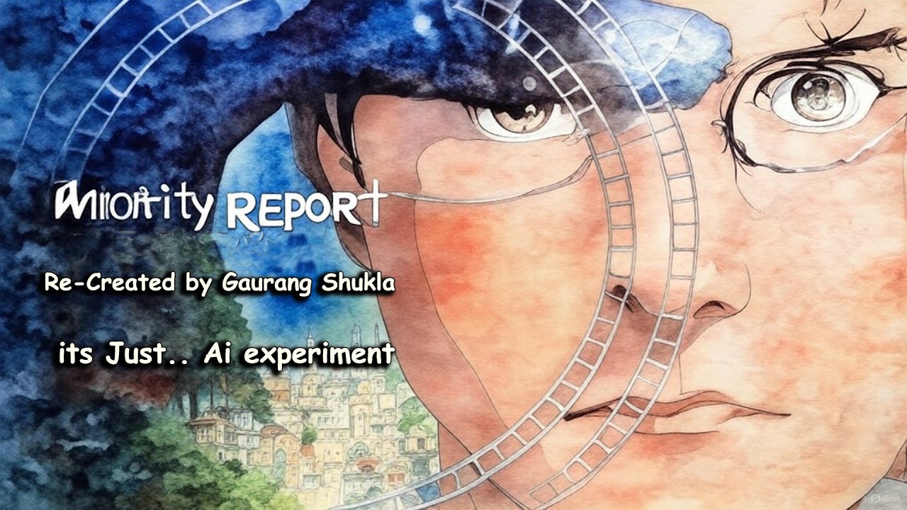 Minority Report - Ghibli Style Re-created by Gaurang Shukla - YouTube