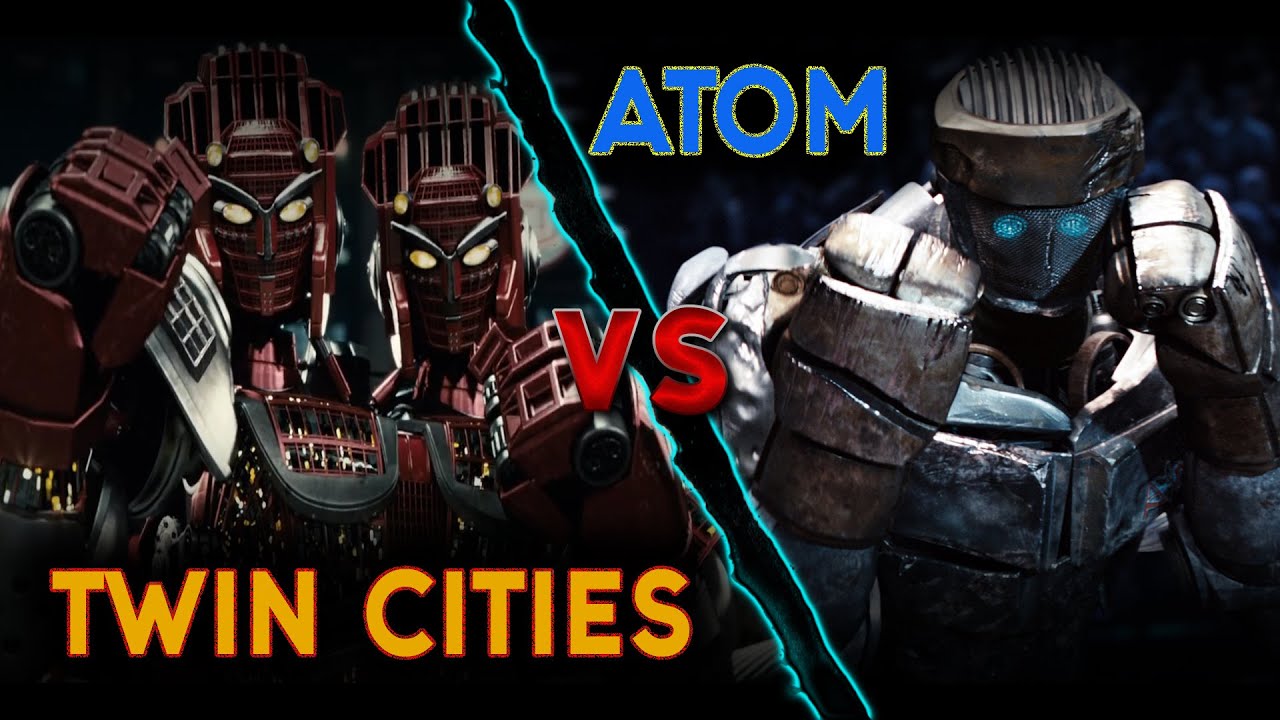 Robot Boxing Fight | Atom vs Twin Cities | Real Steel | Action, Sci-Fi ...
