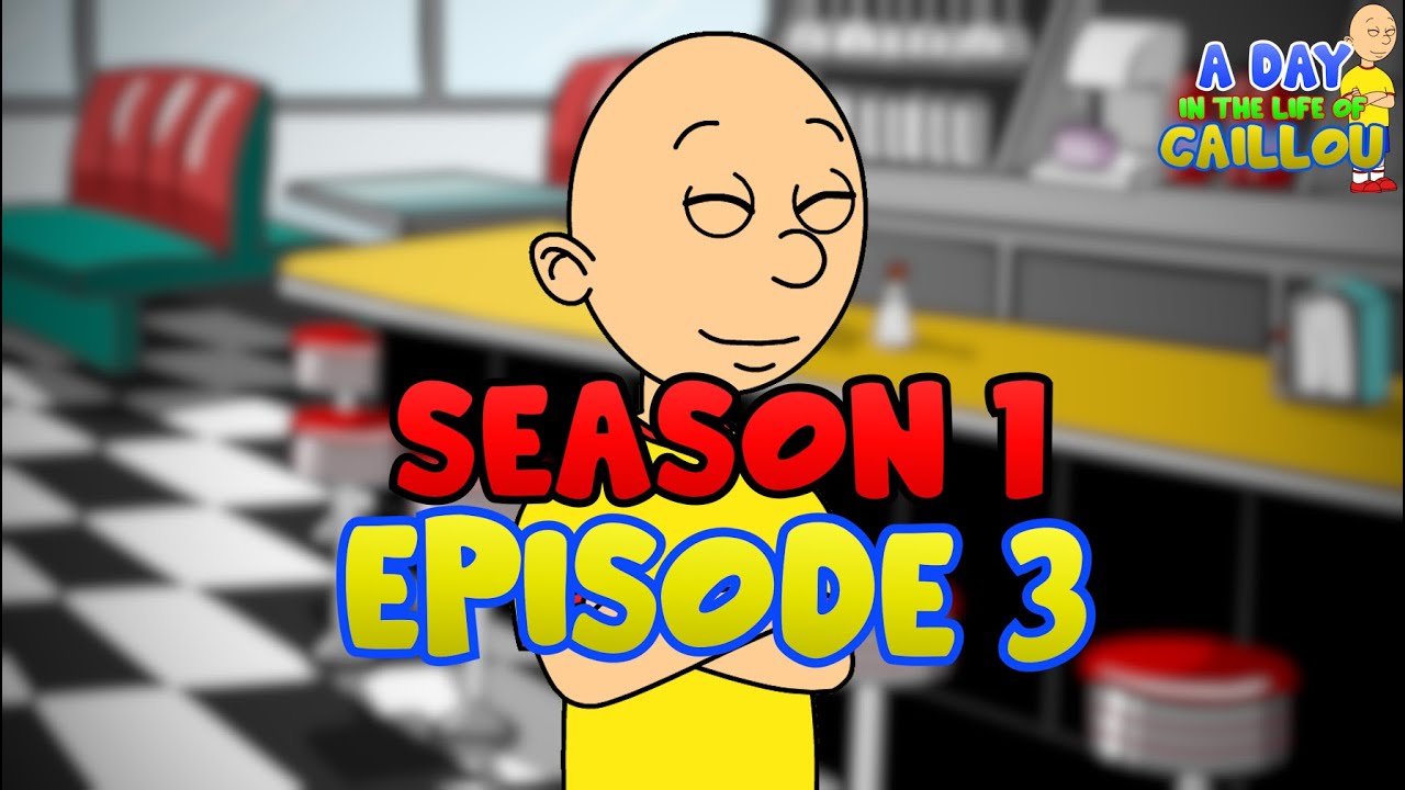 A Day in The Life Of Caillou (SEASON 1 EPISODE 3: Perfect Pizza) FIRST ...