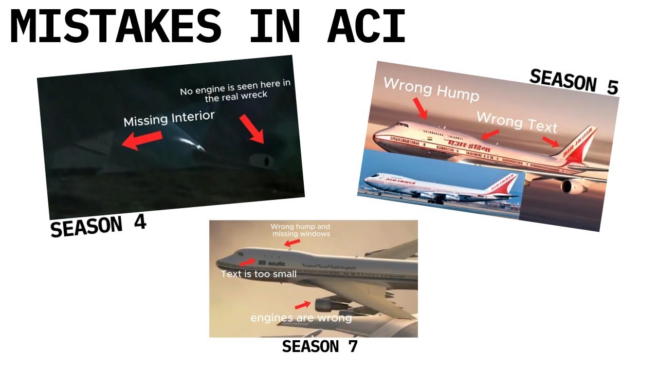 Every Mistake in ACI in every Season - Part 2 (Season 4 - Half of ...